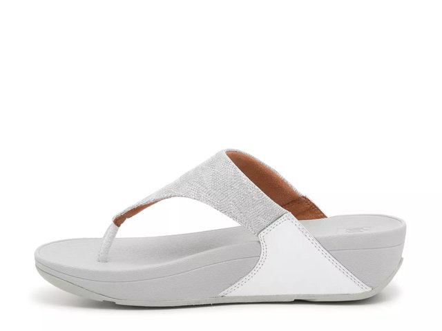 FitFlop Lulu Glitz Wedge Sandal - Free Shipping | DSW