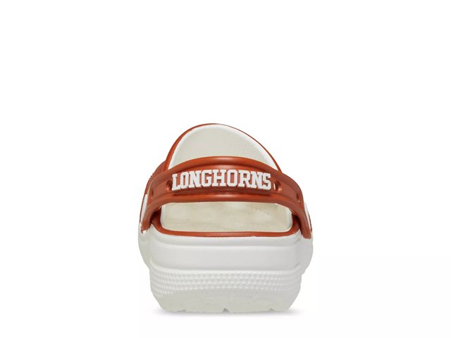 Crocs College University Of Texas Classic Clog - Free Shipping | DSW