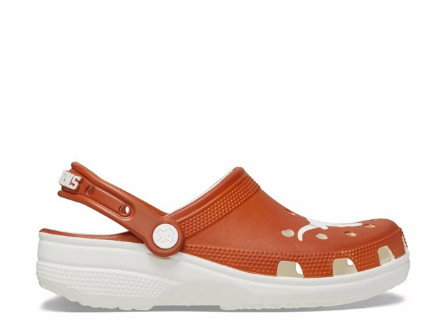 Crocs College University Of Texas Classic Clog - Free Shipping | DSW