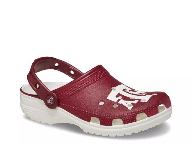 Crocs College Texas A&M Classic Clog - Free Shipping | DSW