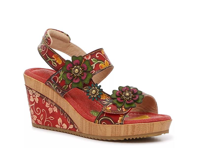 L'Artiste by Spring Step Delight Wedge Sandal - Free Shipping | DSW