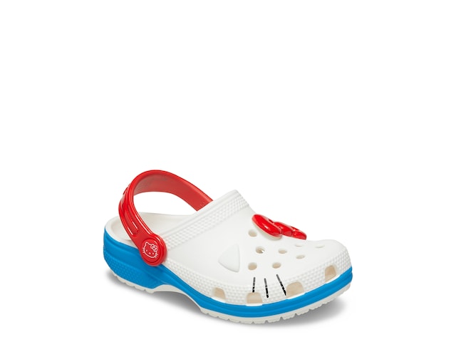 Crocs Hello Kitty Classic Clog - Kids' - Free Shipping | DSW