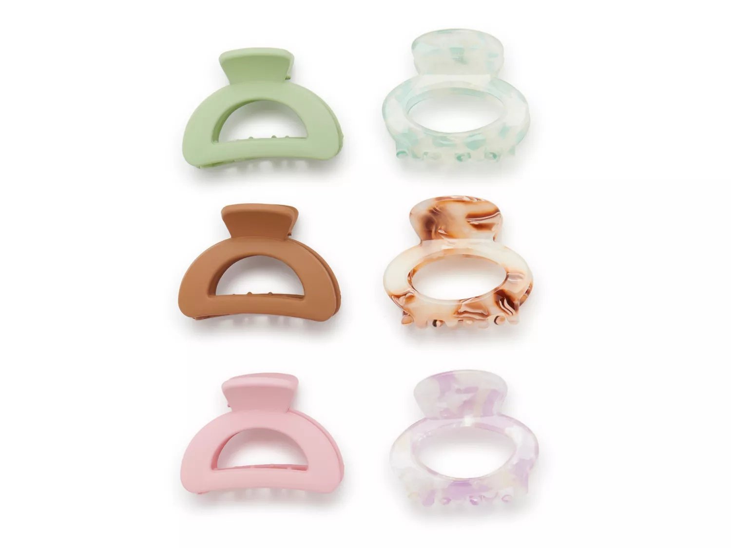 Kelly & Katie Mini Claw Hair Clip Set - 6 Pack - Free Shipping | DSW