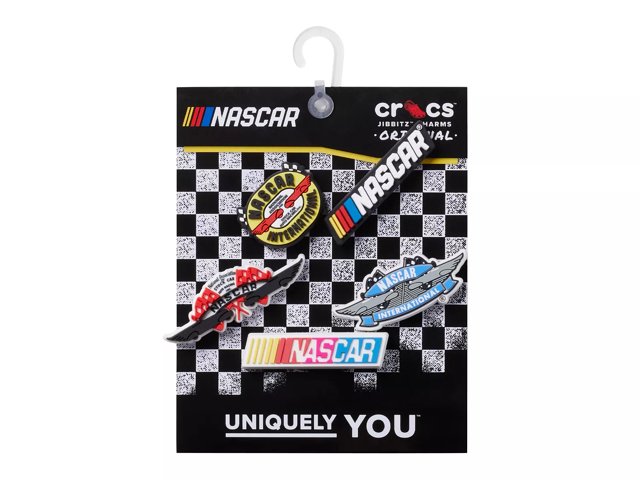 Crocs NASCAR Jibbitz Set - 5 Pack - Free Shipping | DSW