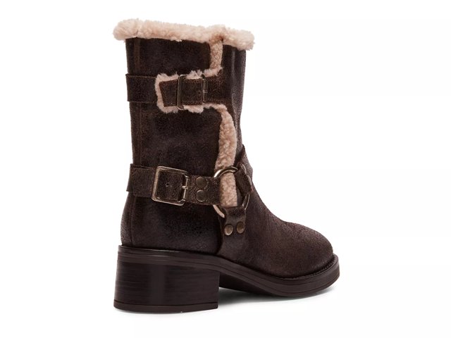 Steve Madden Brixton Moto Bootie - Free Shipping | DSW