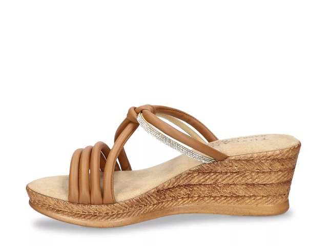 Easy Street Elvera Wedge Sandal - Free Shipping | DSW