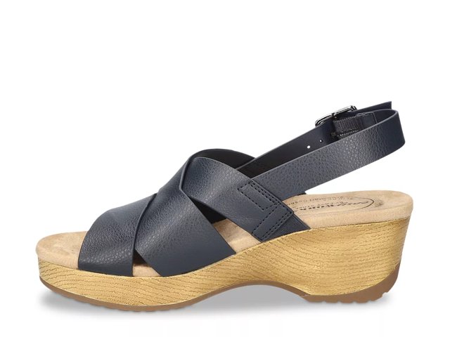 Easy Works by Easy Street Rafey Wedge Sandal - Free Shipping | DSW