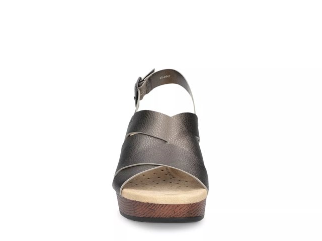 Easy Works by Easy Street Rafey Wedge Sandal - Free Shipping | DSW