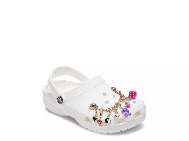 Crocs Custom Charm Chain Jibbitz Set - 5 Pack - Free Shipping | DSW