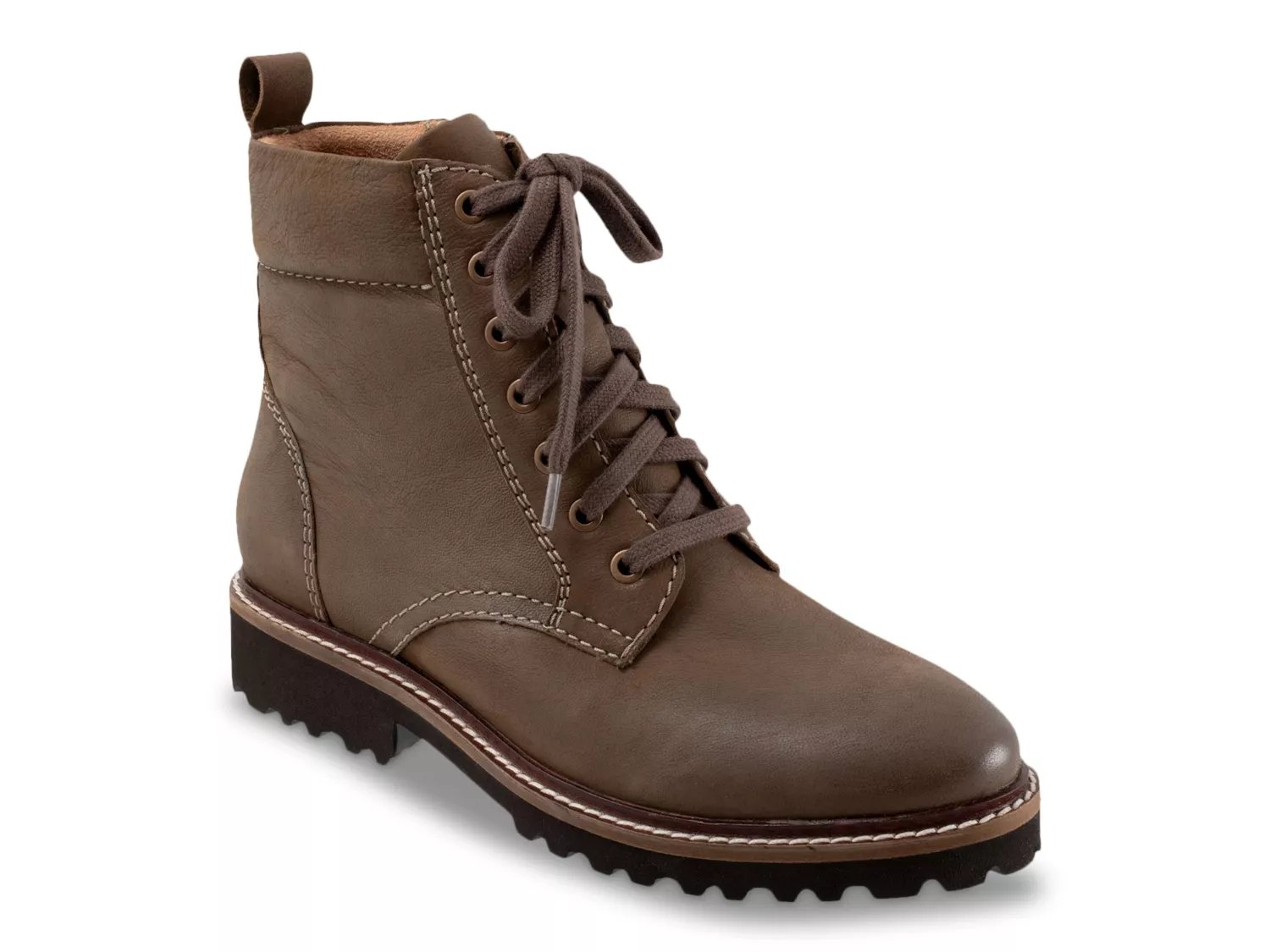 Softwalk Icara Combat Boot - Free Shipping | DSW