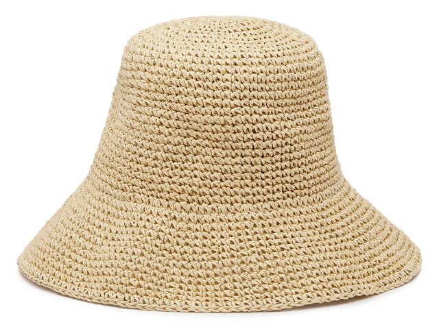 Crown Vintage Straw Crochet Bucket Hat - Free Shipping | DSW