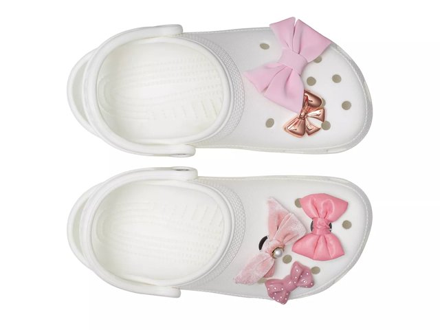 Crocs Charming Bow Jibbitz Set - 5 Pack - Free Shipping | DSW