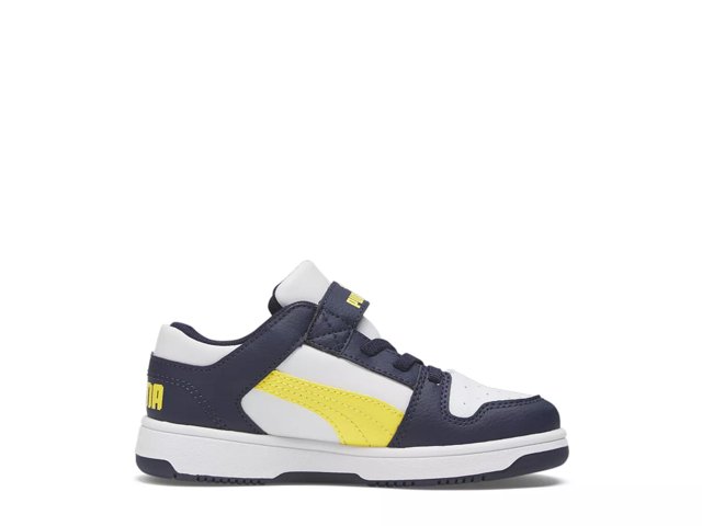 Puma Rebound Layup Lo SL Sneaker - Kids' - Free Shipping | DSW