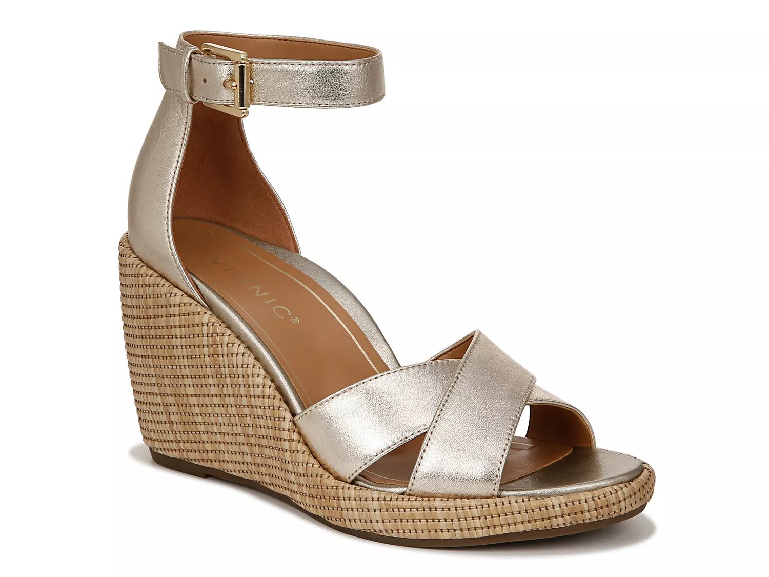 Vionic Marina Wedge Sandal - Free Shipping | DSW