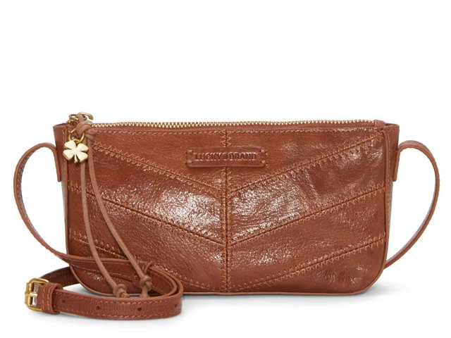 Lucky Brand Sash Leather Crossbody Bag - Free Shipping | DSW