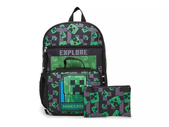 Bioworld Minecraft Backpack Set - 3 Pack - Free Shipping | DSW