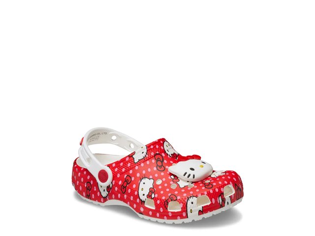 Crocs Hello Kitty Classic Clog - Kids' - Free Shipping | DSW
