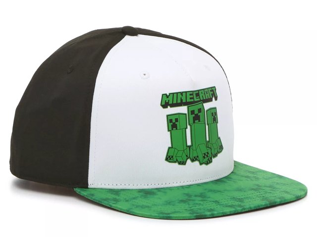 Bioworld Minecraft Creepers Baseball Cap - Free Shipping | DSW