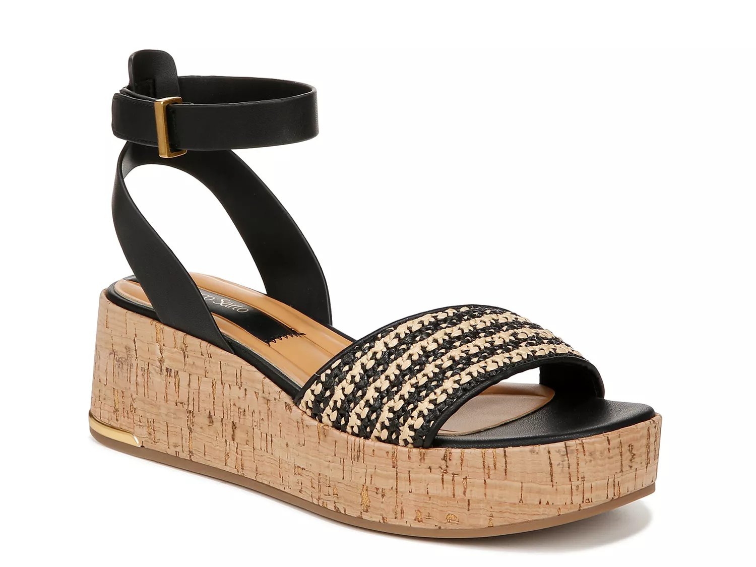 Franco Sarto Terry Wedge Sandal - Free Shipping | DSW