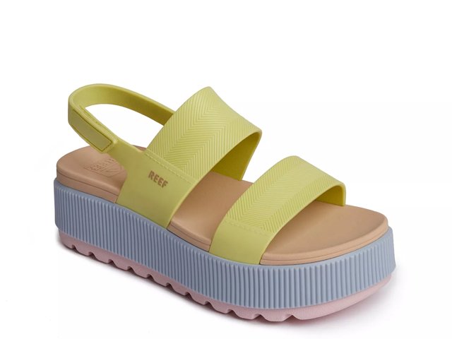 Reef Water Vista Platform Sandal - Free Shipping | DSW