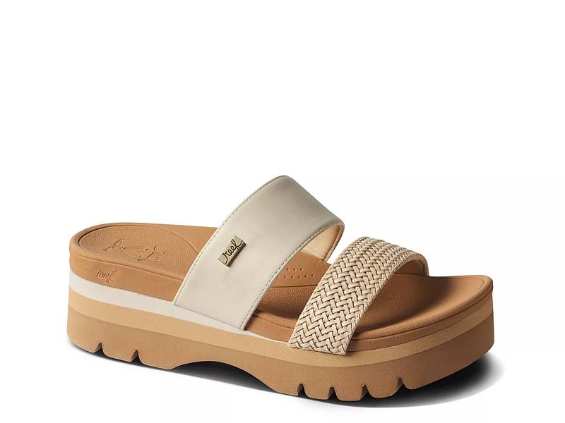Reef Sandy Hi Wedge Sandal - Free Shipping | DSW