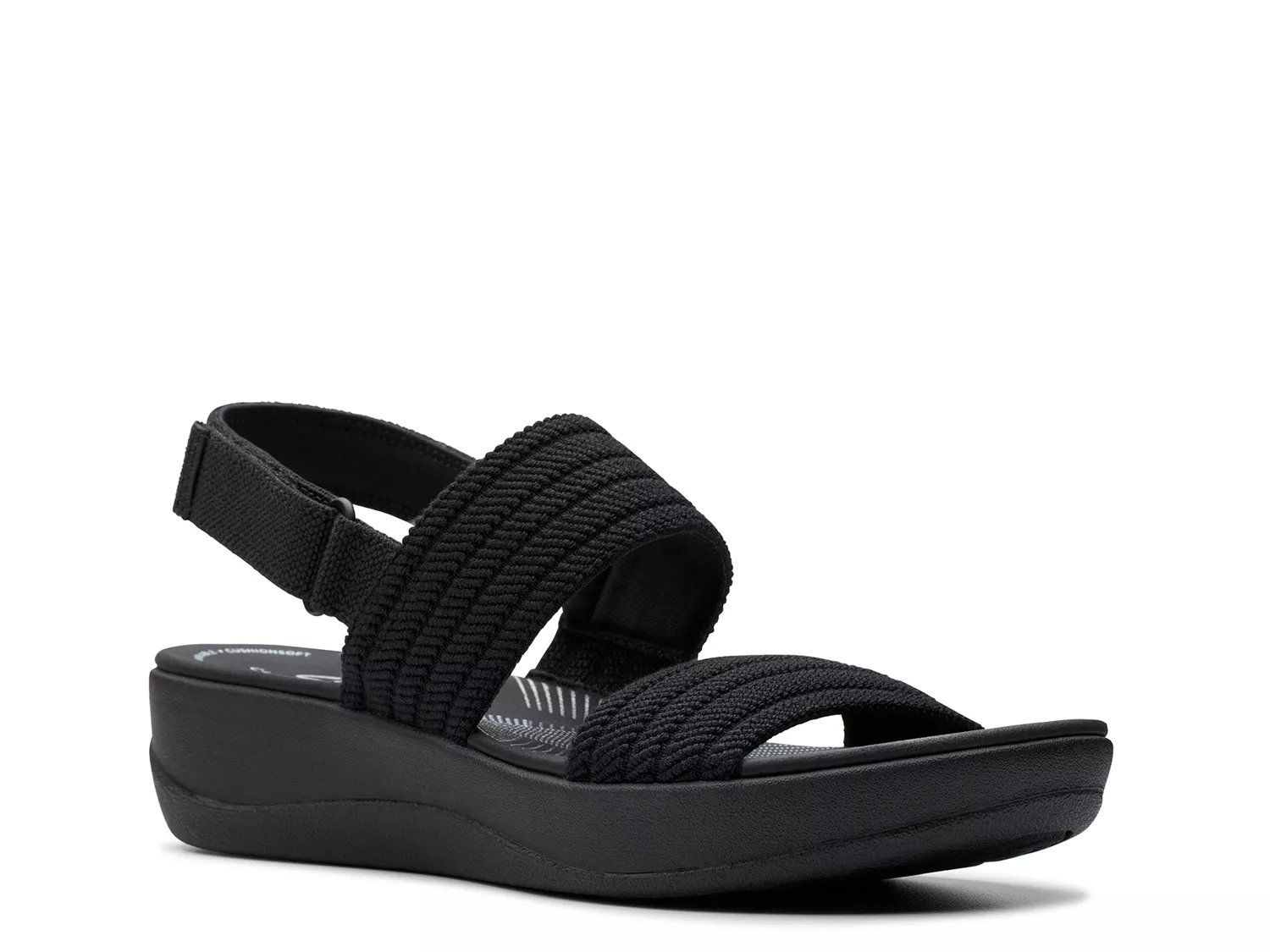 Clarks Cloudsteppers Arla Stroll Wedge Sandal - Free Shipping | DSW