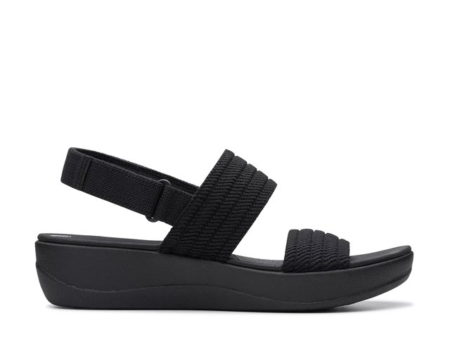 Clarks Cloudsteppers Arla Stroll Wedge Sandal - Free Shipping | DSW