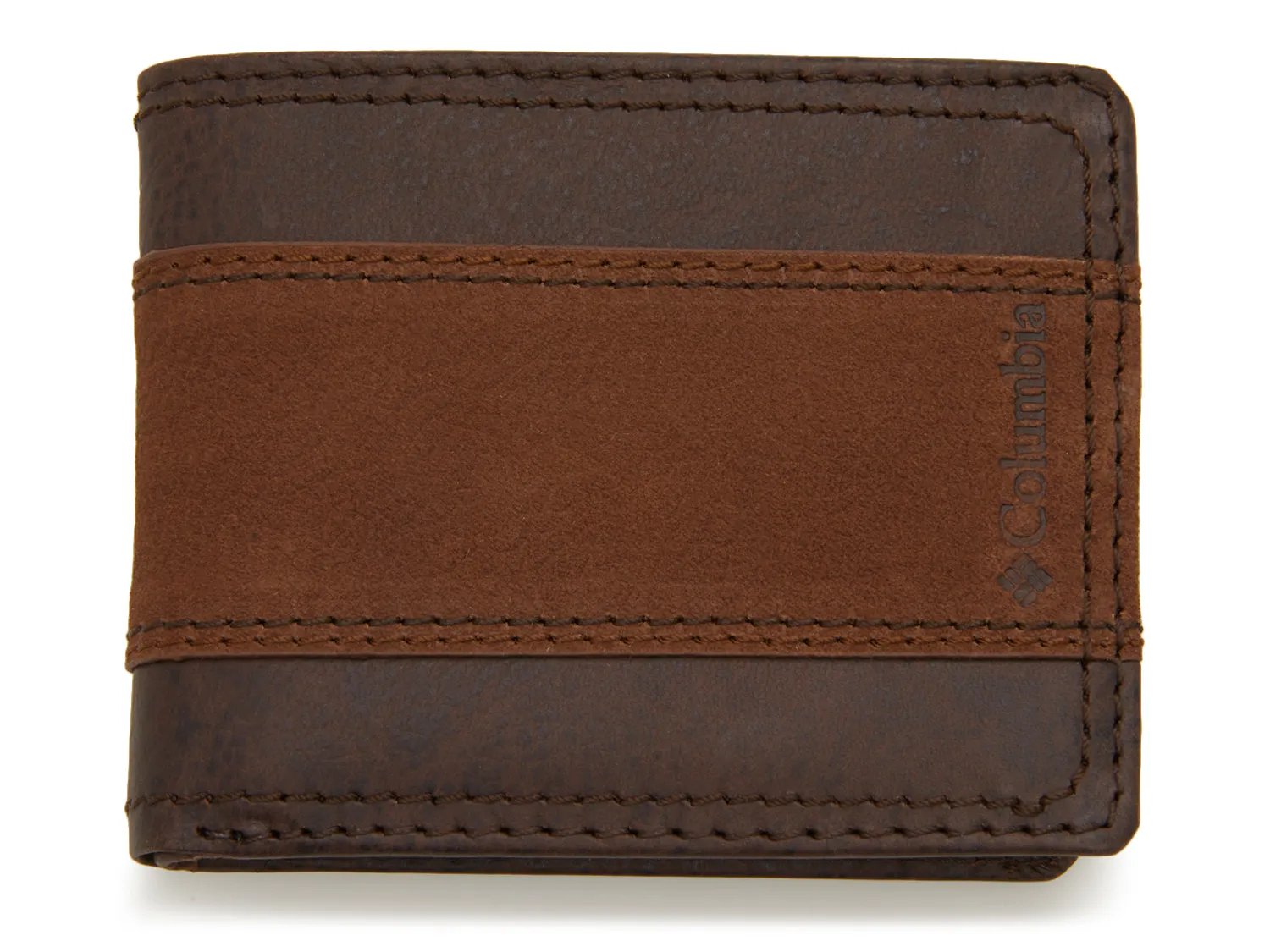 Two-Toned Leather Bifold Wallet - Free Shipping | DSW