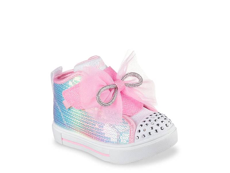 Skechers Twinkle Toes Twinkle Sparks Charm Bestie High-Top Sneaker ...