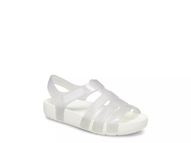 Crocs Isabella Glitter Sandal - Kids' - Free Shipping | DSW