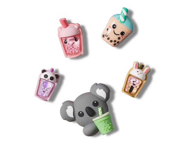 Crocs Drinking Boba Jibbitz Set - 5 Pack - Free Shipping | DSW