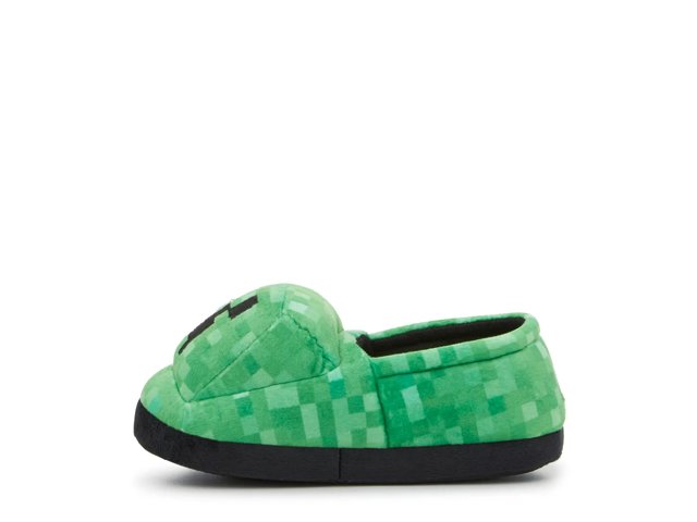 Minecraft Minecraft Creeper Kids' Slippers - Free Shipping | DSW