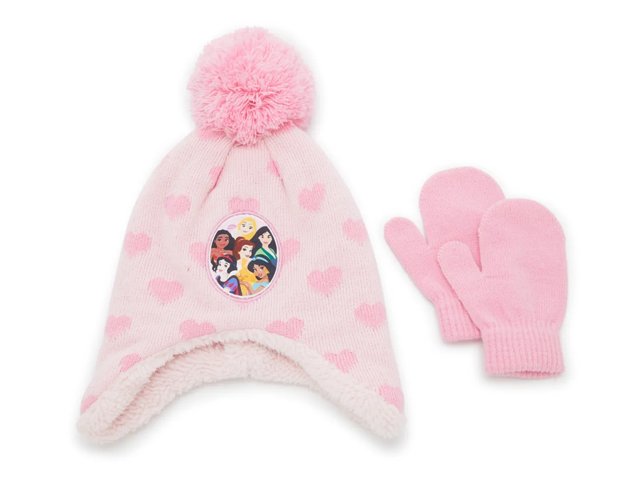 Disney Disney Princess Kids' Beanie & Mitten Set - 2 Pack - Free ...
