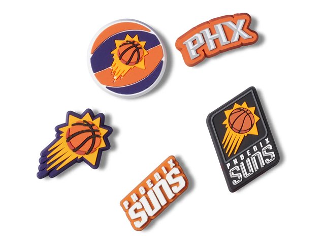 Crocs NBA Phoenix Suns Jibbitz Set - 5 Pack - Free Shipping | DSW