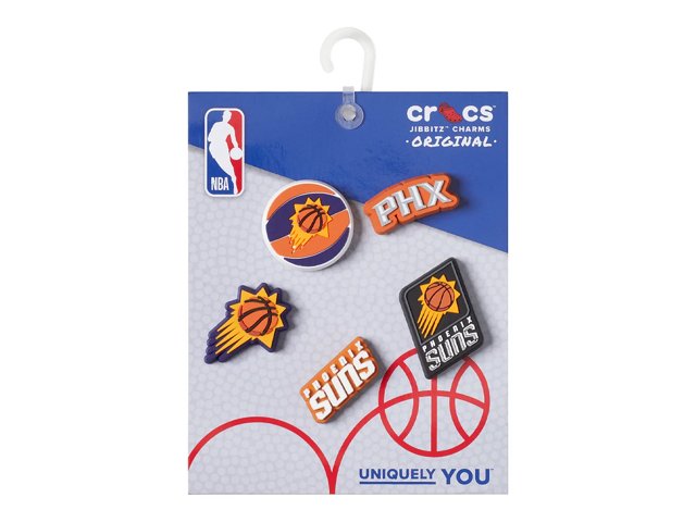 Crocs NBA Phoenix Suns Jibbitz Set - 5 Pack - Free Shipping | DSW
