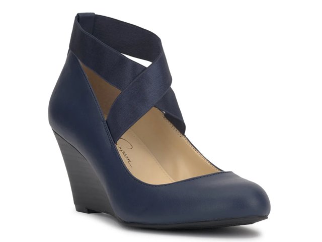 Jessica Simpson Saedra Wedge Pump - Free Shipping | DSW