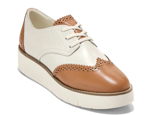 Cole Haan Grand City Platform Wingtip Oxford - Free Shipping | DSW