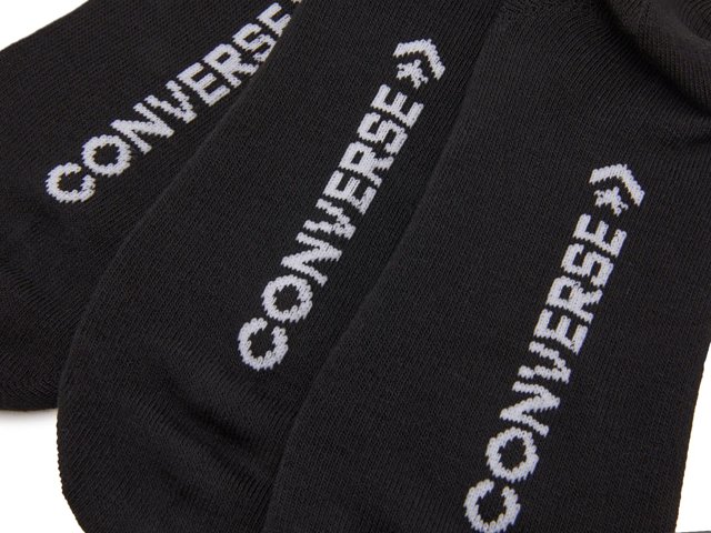 Converse Chuck Women's No Show Socks - 3 Pack - Free Shipping | DSW