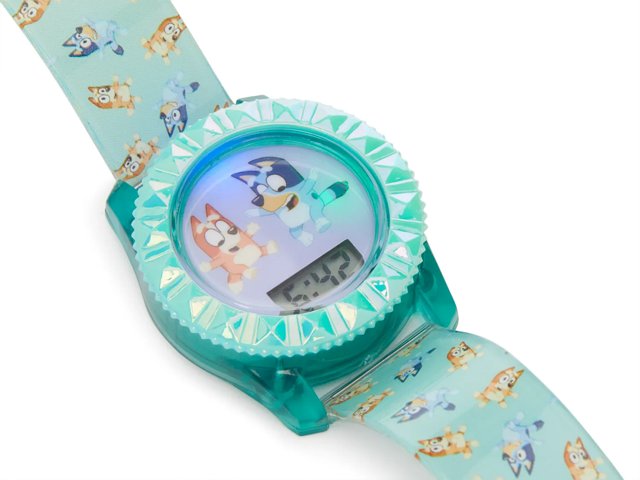 Accutime Watch Bluey Flashing Watch - Free Shipping | DSW