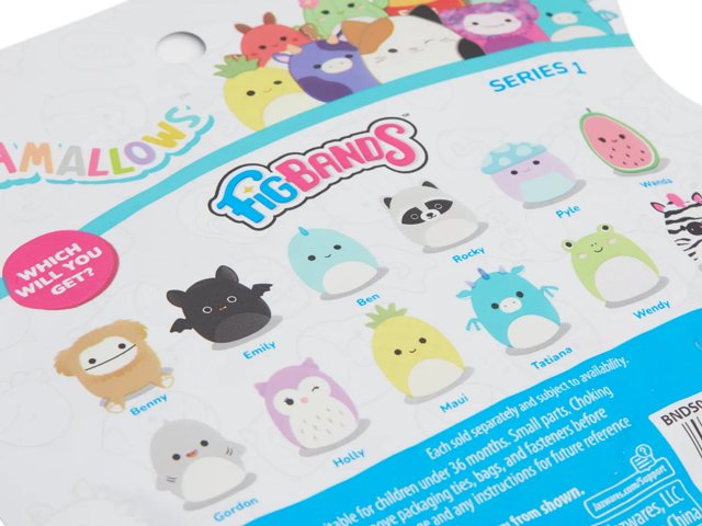 Original Squishmallows Fig Bands Blind Bag - Free Shipping | DSW