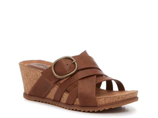 Eurosoft Teddie Wedge Sandal - Free Shipping | DSW