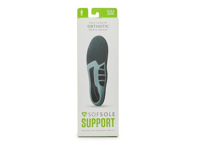 Implus Sof Sole Men's Full-Length Orthotic Insole - Free Shipping | DSW
