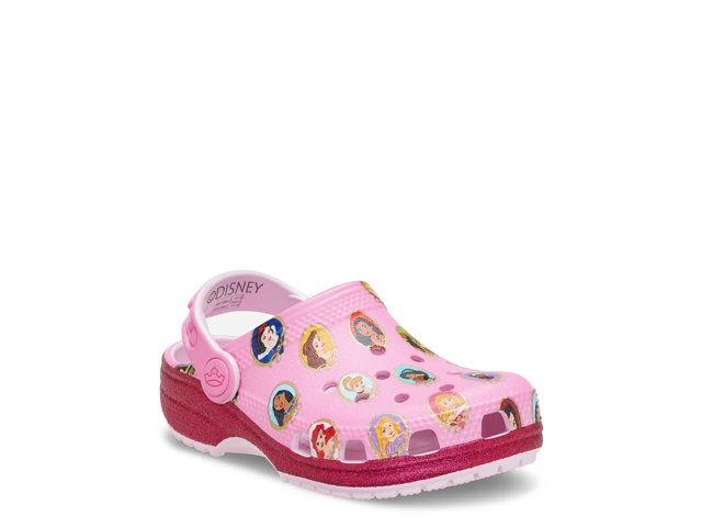 Crocs Disney Princess Classic Clog - Kids' - Free Shipping | DSW