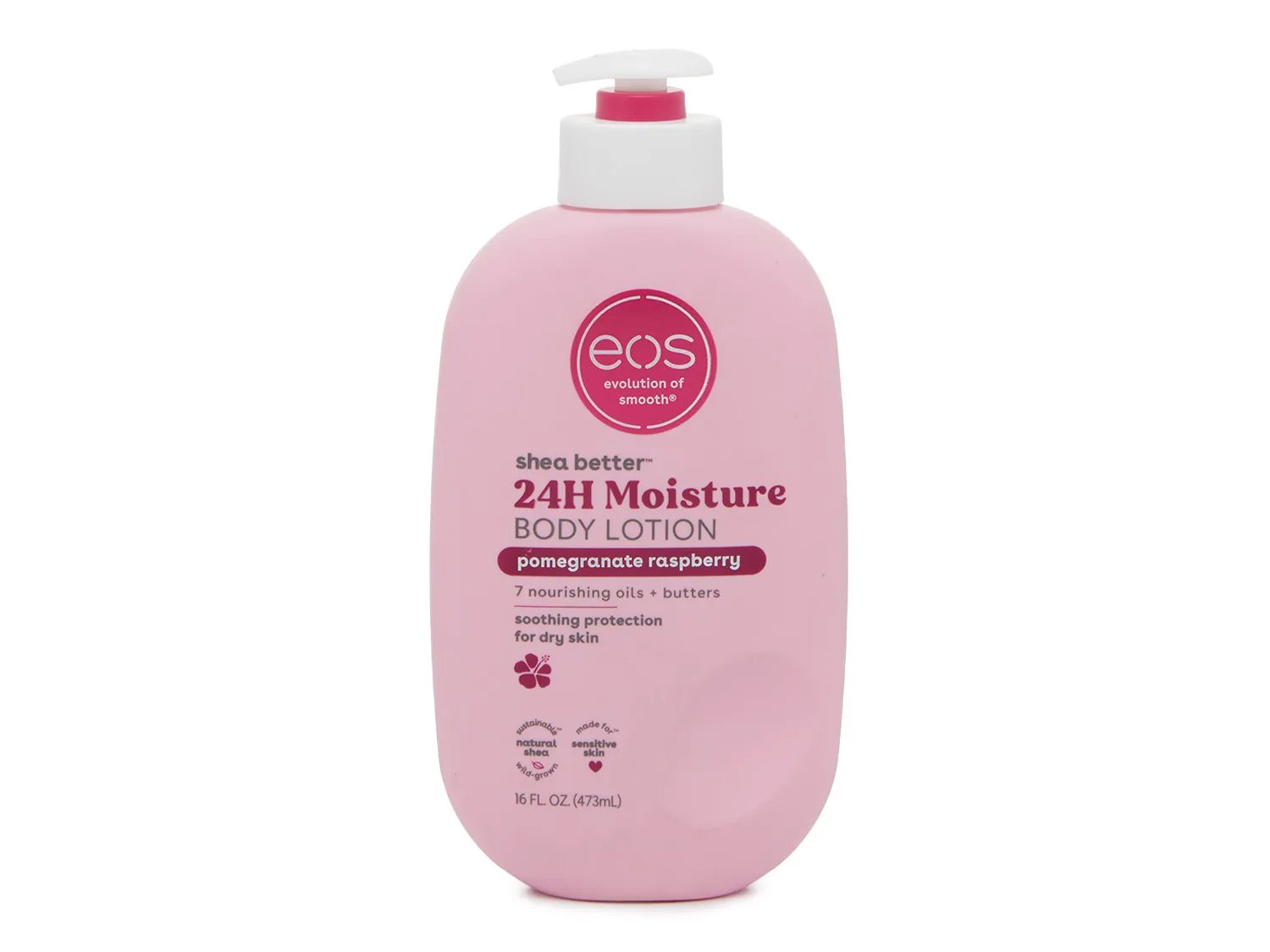 eos 24-Hour Moisture Pomegranate Raspberry Body Lotion - Free Shipping ...