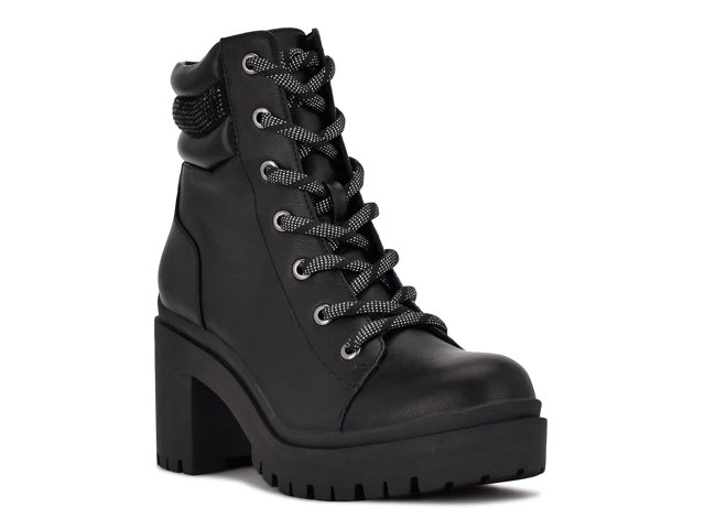 Nine West Quona Combat Boot - Free Shipping | DSW