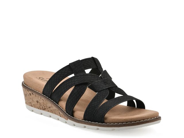 Cliffs by White Mountain Tinisha Wedge Sandal - Free Shipping | DSW