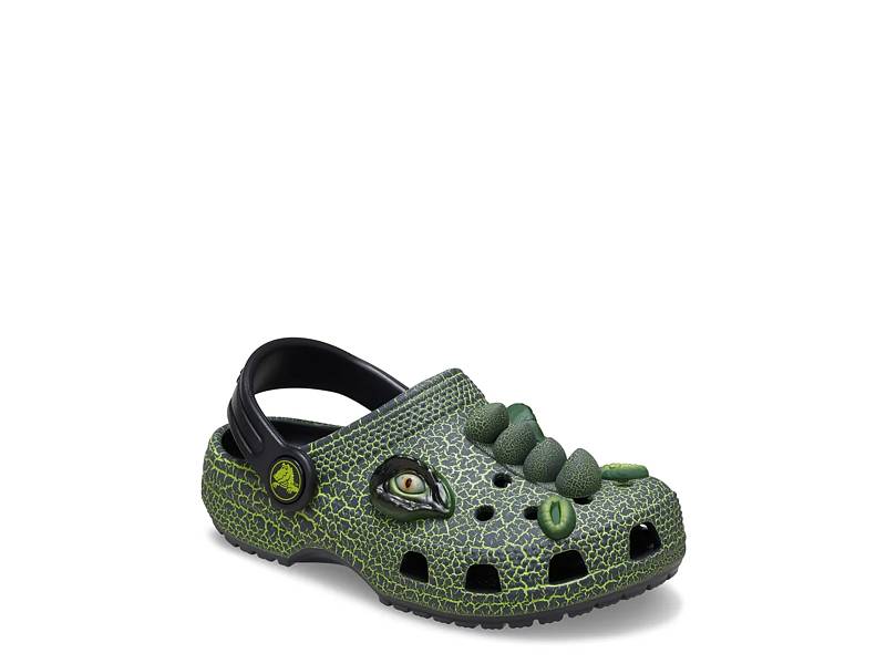 Crocs Classic Glow Alien Clog - Kids' - Free Shipping | DSW