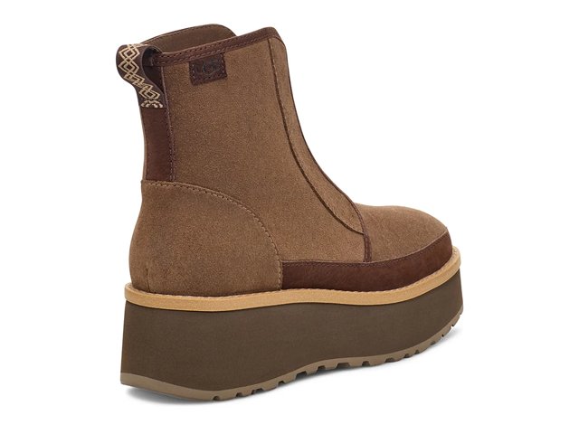UGG Cityfunc Zip Water-Resistant Platform Bootie - Free Shipping | DSW