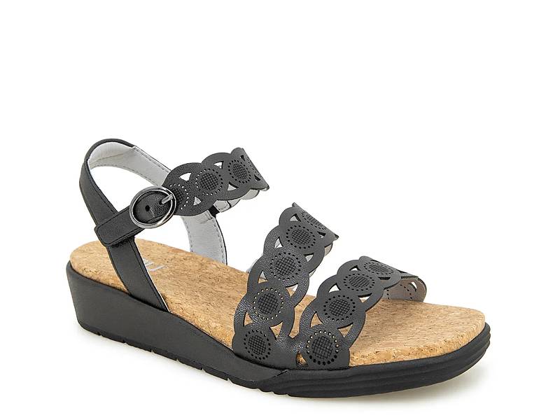 Flexus by Spring Step Pamola Wedge Sandal - Free Shipping | DSW