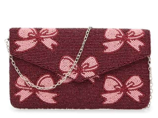 Kelly & Katie Bow Beaded Envelope Clutch - Free Shipping | DSW